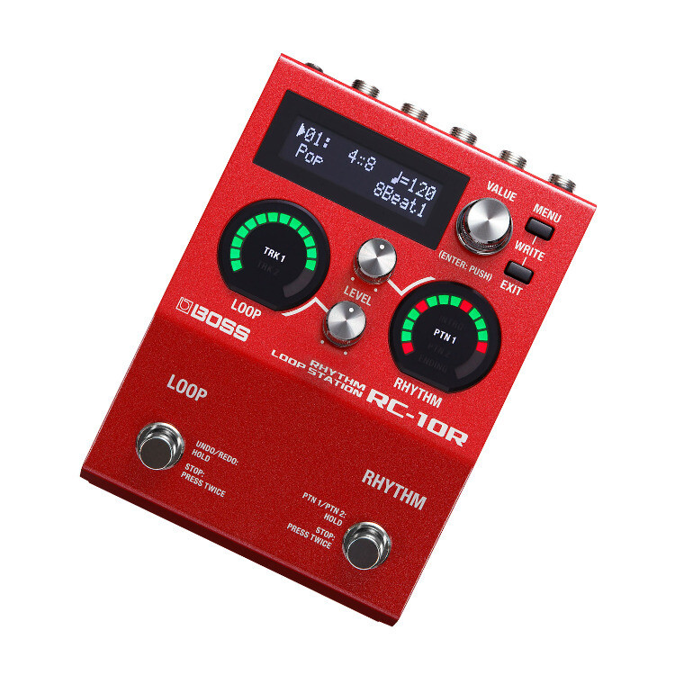 BOSS RC-10R Rhythm Loop Station with Class-Leading Two-Track Looper ...