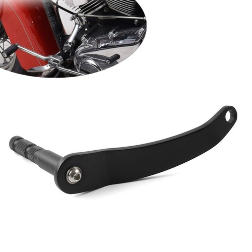 Extended Shifter Shift Rod Lever Arm Black for Harley Davidson FL ...