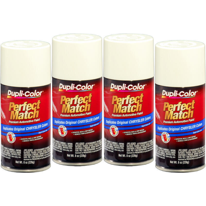 Duplicolor BCC0407 (4-Pack) Perfect Match Aerosol Paint Chrysler PW1 ...