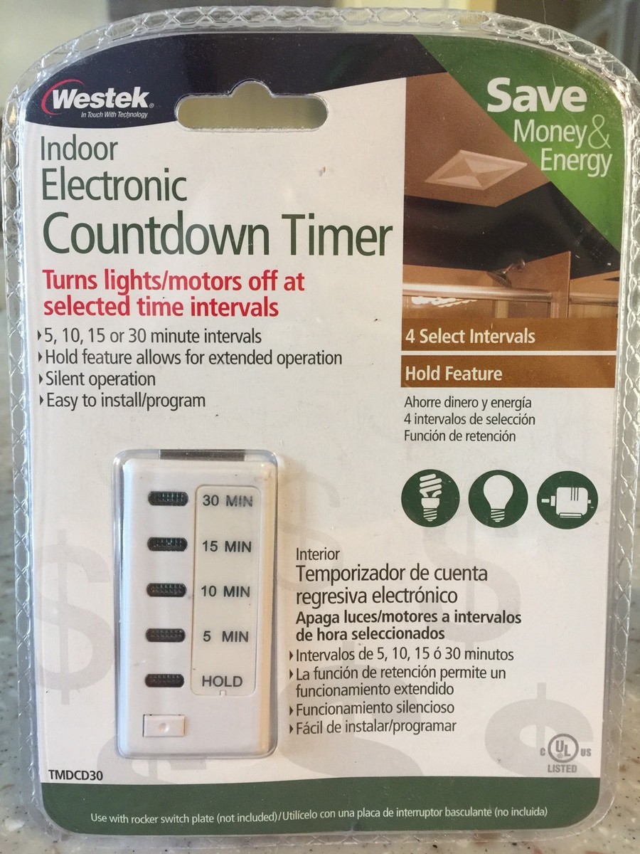 Westek Timer Wall Switch Amba ATW P24 Programmable Plug In Timer With