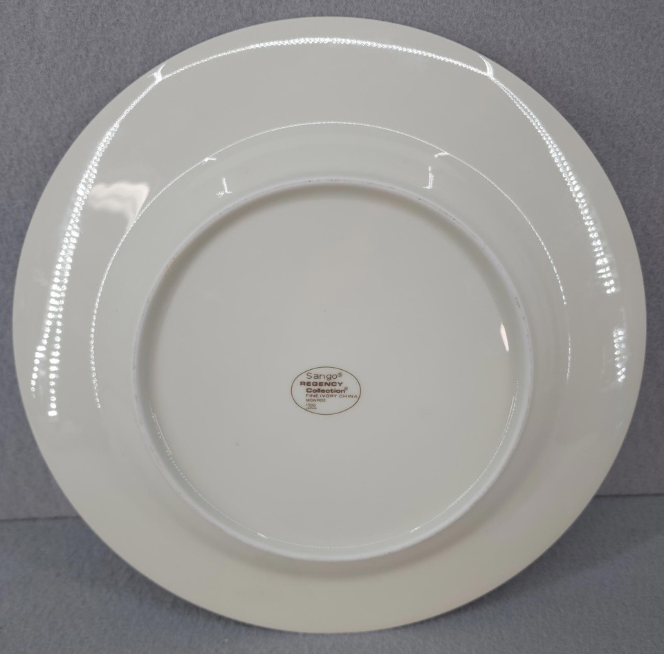 Sango Regency Collection Monroe Fine Ivory China 12" Platter | eBay