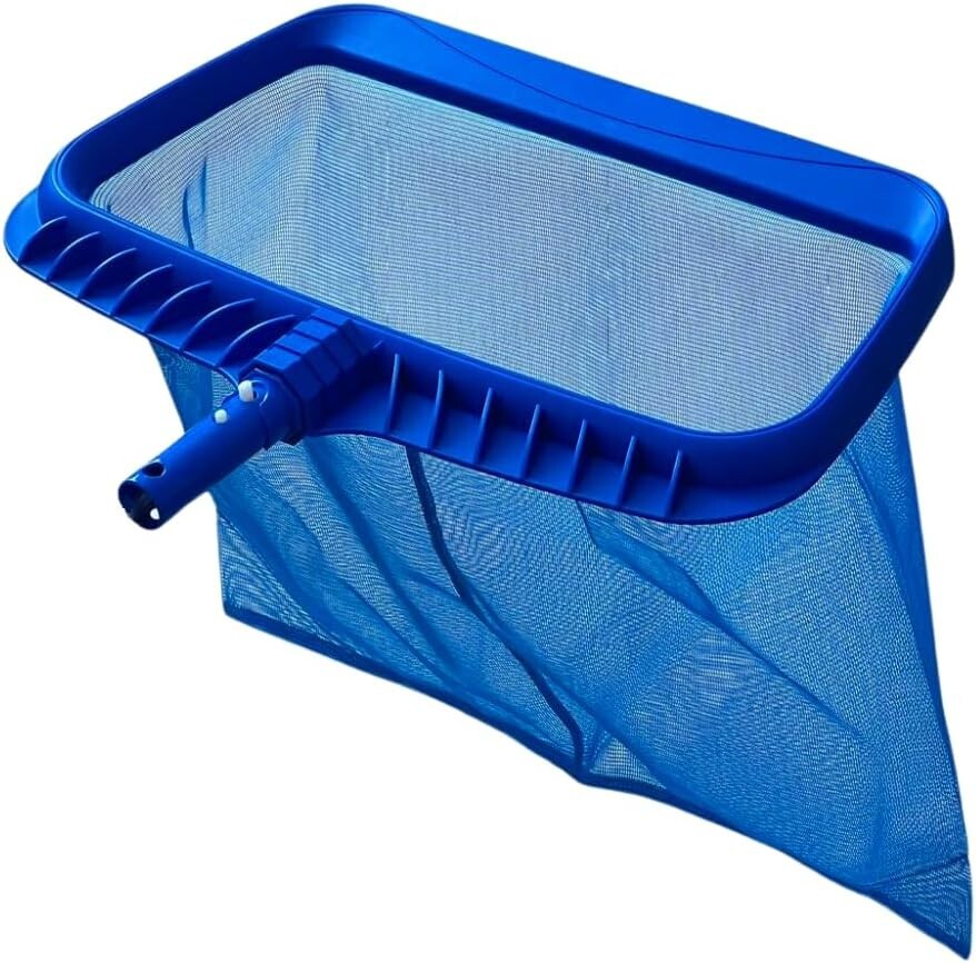 Swimming Pool Leaf Rake Skimmer Net - Heavy Duty Debris Cleaning Scoop ...