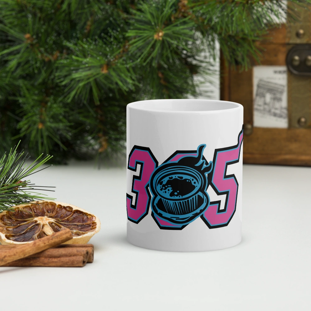 305 Cafecito Miami Heat Miami Vice Coffee Mug | eBay