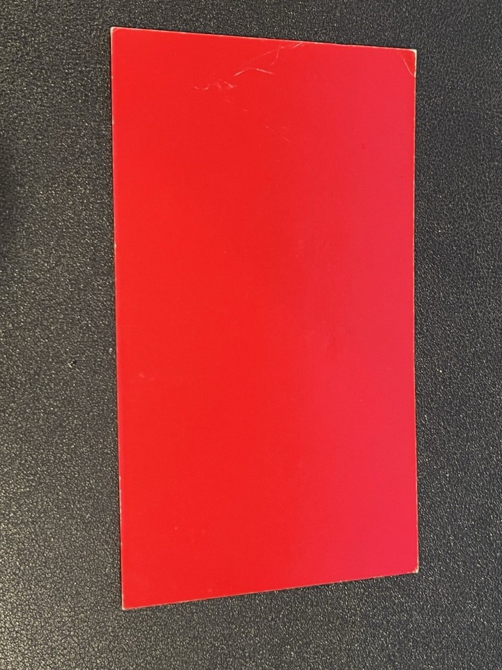 gi joe lot File Card 1987 Hardtop Red Back Great Condition Rare uncut ...