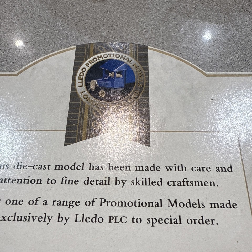 Lledo Promotional Models copsey and co Limited Edition new in box | eBay UK
