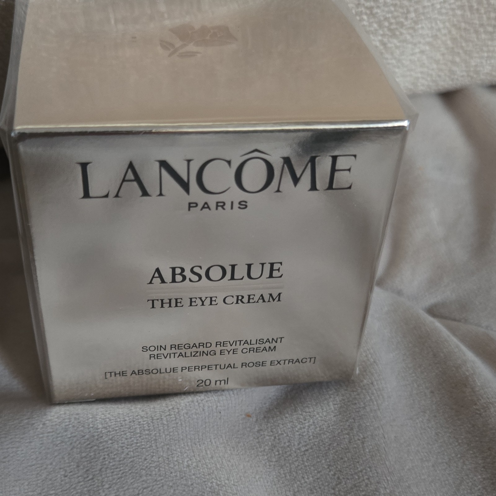 Lancôme Absolue Revitalizing Eye Cream 20ml Perpetual Rose Extract ...