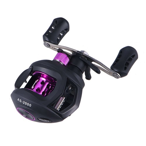 2 pcs Fishing Reel High Fishing Wheel 7:1 Gear Ratio Magnetic Brake ...