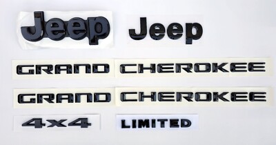 Fit for 2014-2016 JEEP Grand Cherokee Glossy Black Replacement ...