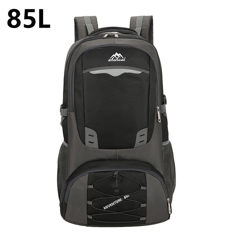 40L 60L 85L Nylon Travel Backpack Waterproof Outdoor Rucksack Camping ...