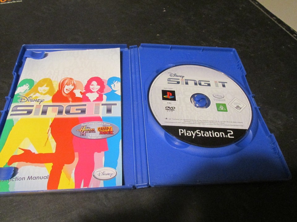 Sing It Disney Playstation PS2 Game - PAL | eBay UK