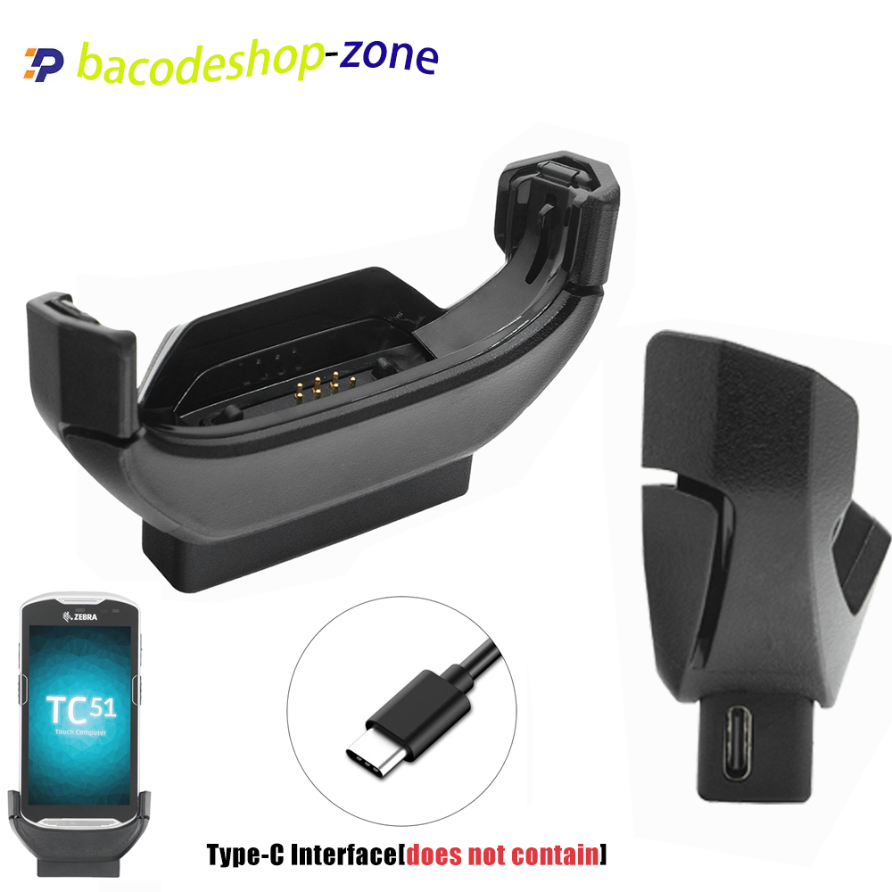For Zebra TC51 510K TC56 TC52 TC57 ADPTR-TC56-USBC-01 TYPE-C CLIP ON ...