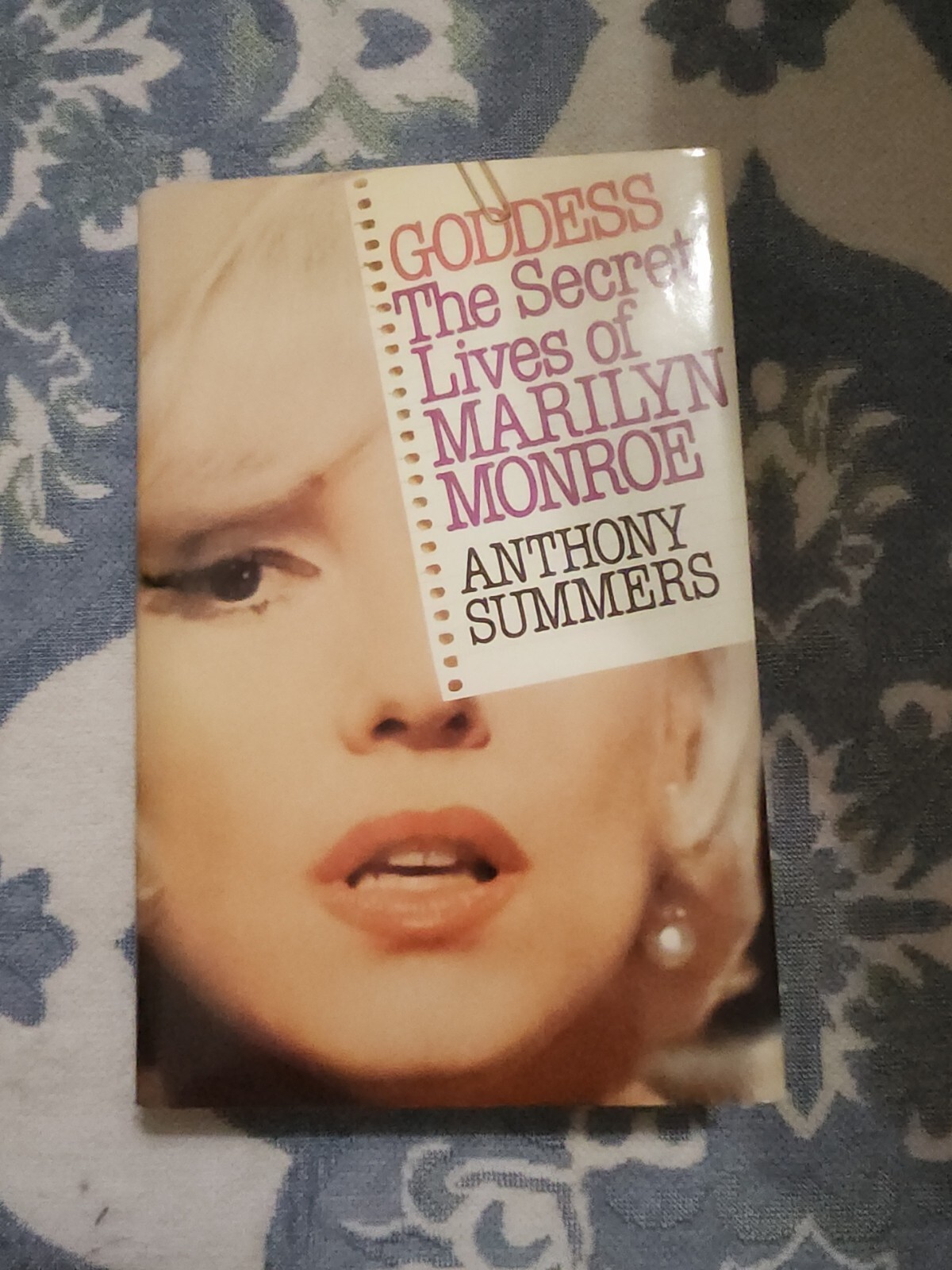 Goddess The Secret Lives of Marilyn Monroe Hardcover Book By Anthony ...