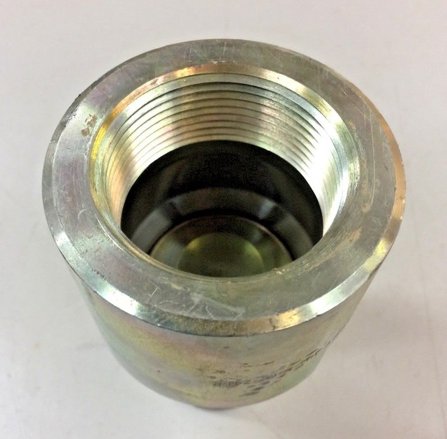 Parker HP-1502-24FP Male Hydraulic Quick Coupler 1 1/2" Female NPT ...