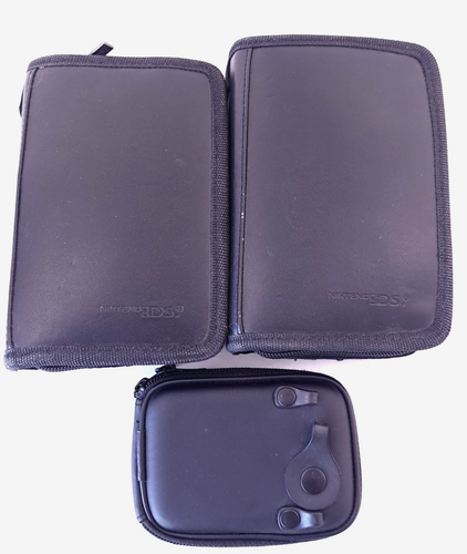 Nintendo DS Cases Lot of 2 + Carrying Travel Storage Padded Zipper ...