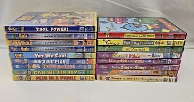 LOT of 18 Kids DVD's - Bob the Builder, | Grelly USA