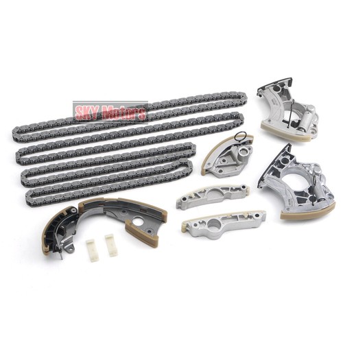 Engine Timing Chain Tensioner Rails Guides Set for Audi A4 B8 A6 Q5 CAL ...