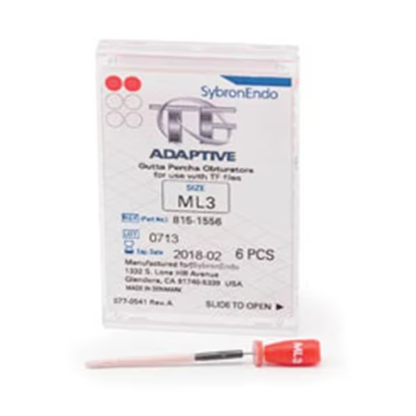 Kerr Dental Endodontics TF Adaptive Gutta Percha Obturators ML3 6pk 815 ...