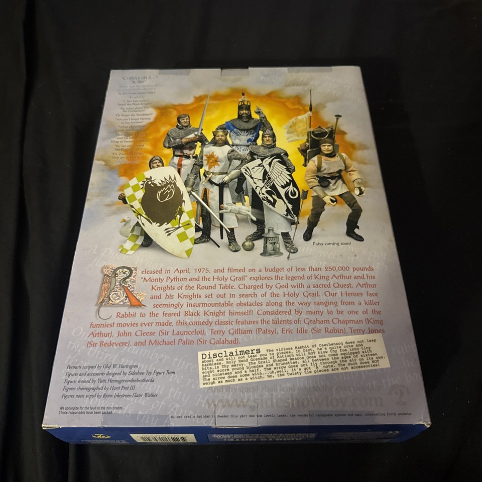 Sideshow Toys - Monty Python: Holy Grail - Graham Chapman King Arthur ...