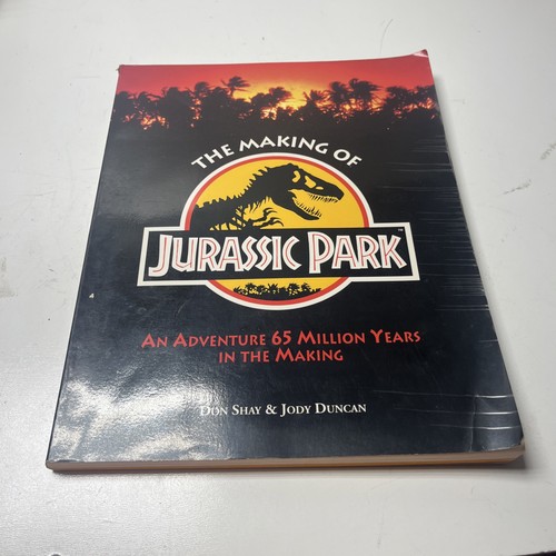 1993 Jurassic Park The Junior Novelization Paperback Book With Color ...