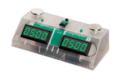 ZMart Fun II Digital Chess Clock with clear Exterior - Green | eBay