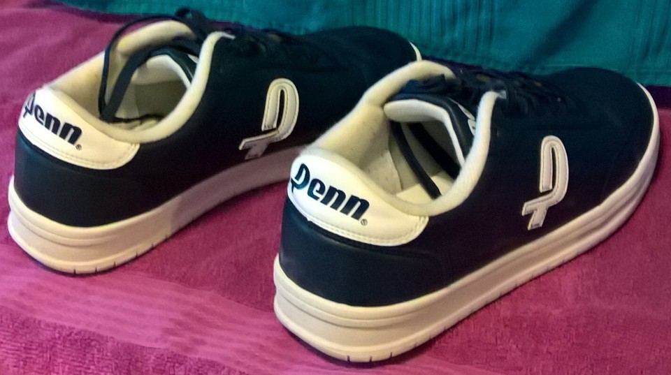 PENN NAVY BLUE/WHITE MENS TRAINERS SIZE 10/44 RN CODE 145478 | eBay