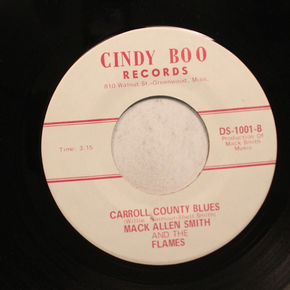 Rockabilly Nm! 45 Mack Allen Smith And The Flames - Never Ending Song ...