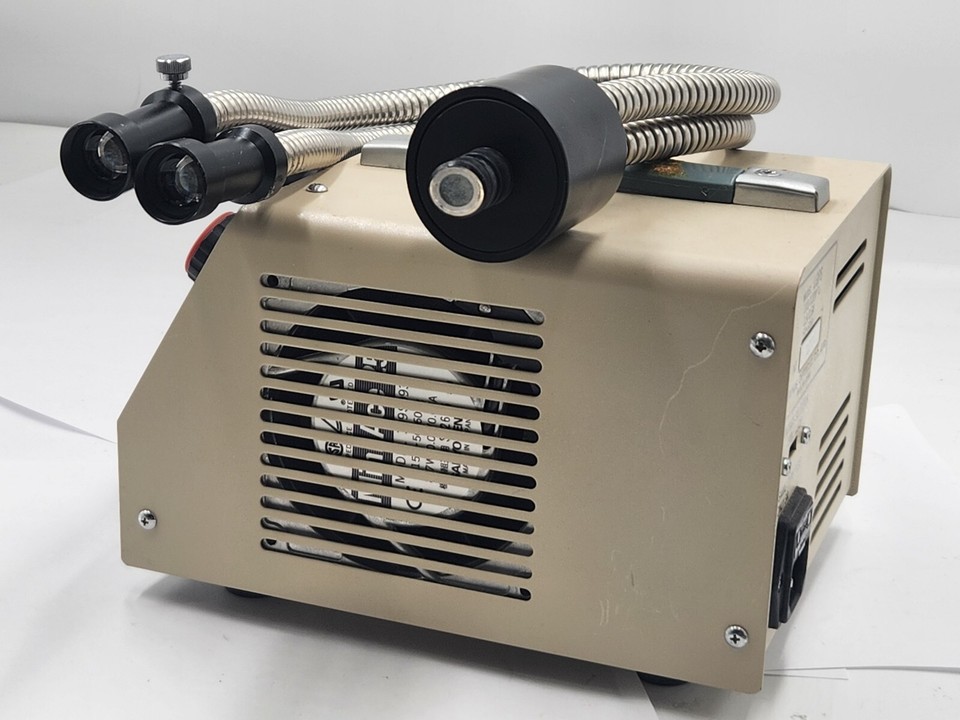 Ex Olympus LGPS Optical Light Source with Dual Gooseneck Fiber Optic ...