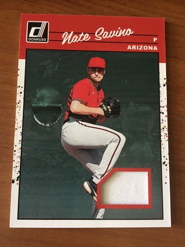 2023 donruss Nate Savino Patch 90m- Me | eBay