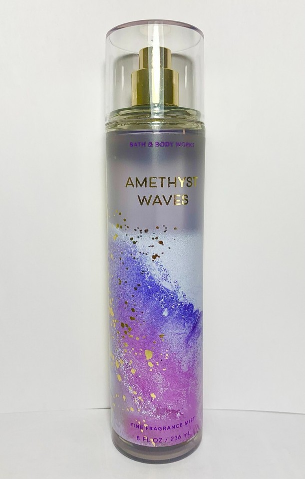 Bath & Body Works AMETHYST WAVES Fine Fragrance Body Mist 8.oz New | eBay
