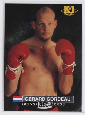 GERARD GORDEAU (No.27) - 1997 K-1 GRAND PRIX Trading Card | eBay Australia