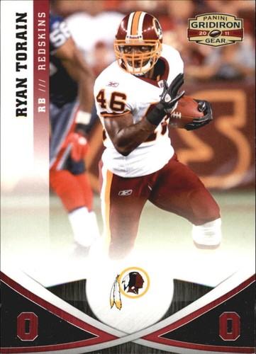 2011 Panini Gridiron Gear - Silver O's #89 Ryan Torain /250 for sale ...