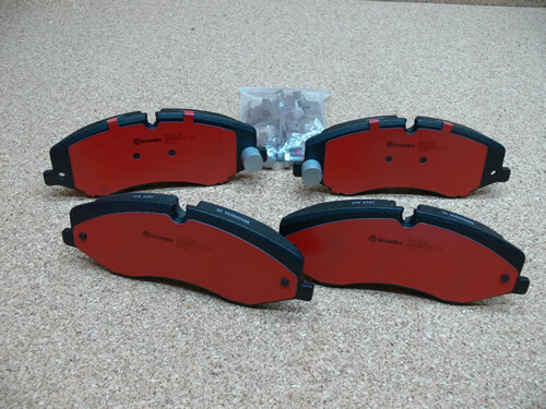 LAND ROVER BRAKE PADS FRONT BRAKE RANGE ROVER SPORT 10-13 LR134700 ...