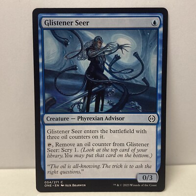 Glistener Seer (054) Phyrexia All Will Be One MTG Magic The Gathering ...