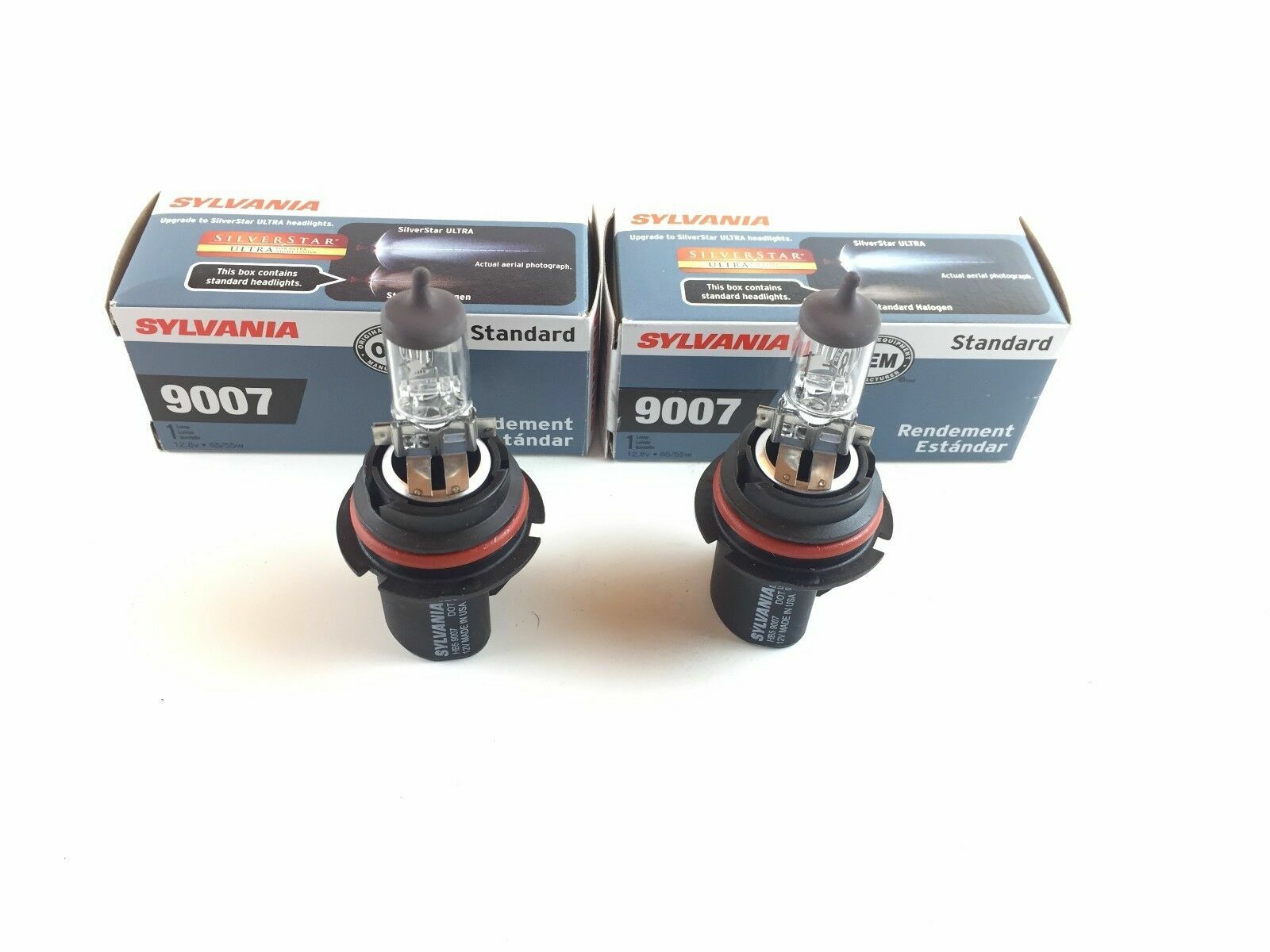 2x Osram Sylvania HB5 Lampe 9007 Lampe 12V 65/55W 12.8v 65/55 Watt 12 ...