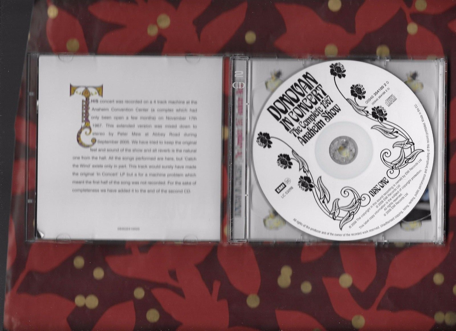 In Concert [The Complete 1967 Anaheim Show] [Remaster] by Donovan (CD ...