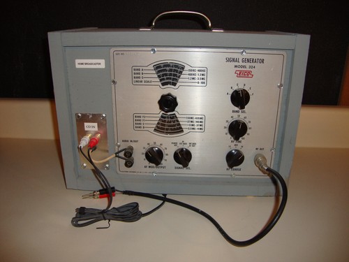 Vintage EICO Model 324 RF Signal Generator 150 KHz To 11 MHz Range ...