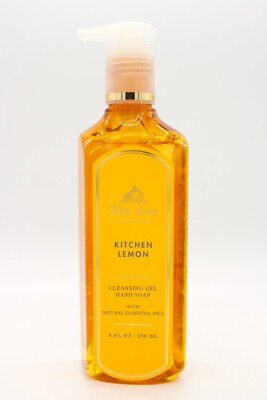 Bath and Body Works KITCHEN LEMON Cleansing Gel Hand Soap 8 fl oz / 236 ...