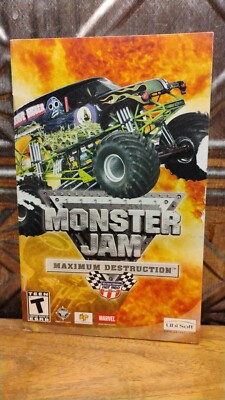 MONSTER JAM Maximum Destruction PS2 PlayStation 2 Original UBISOFT ...