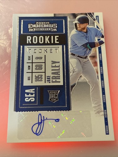 ⭐️ 2020 CONTENDERS JAKE FRALEY AUTO ROOKIE TICKET AUTOGRAPH RAYS RC | eBay