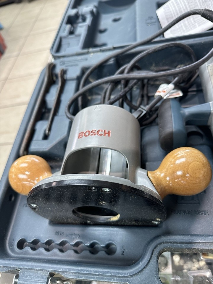 Bosch 1617EVSPK Plunge and Fixed-base Router Kit 346318654| eBay