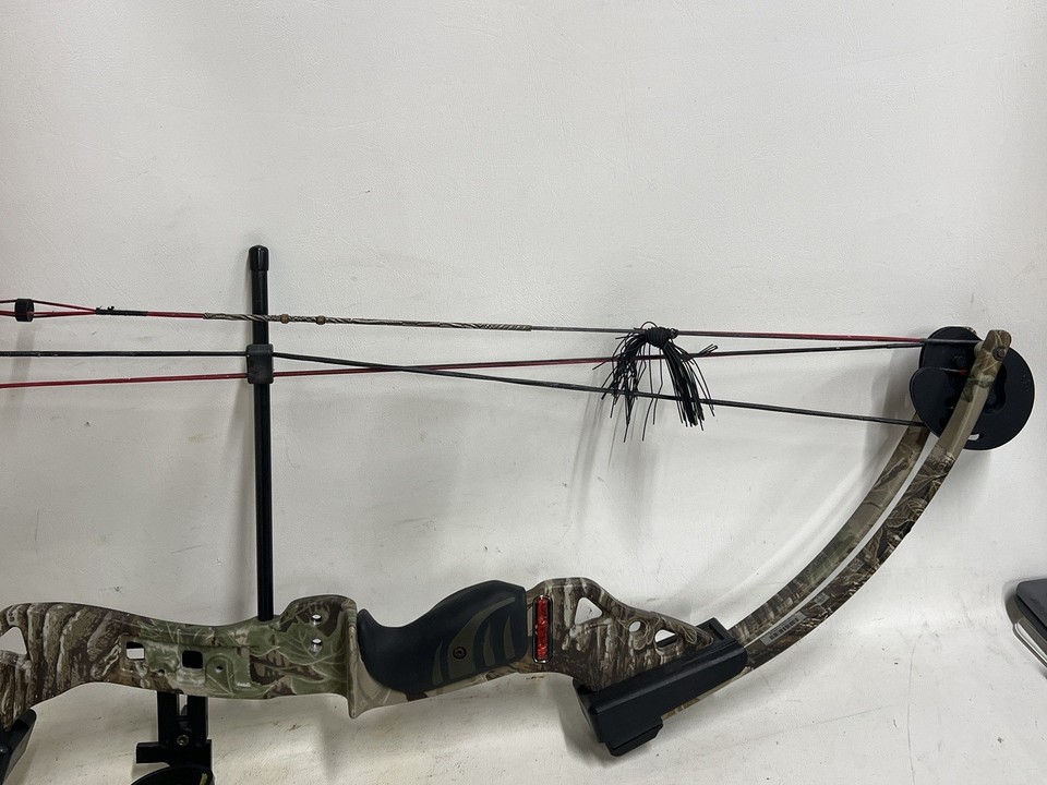 36" Buckmasters BTR Green & Brown Camouflage Compound Bow | eBay