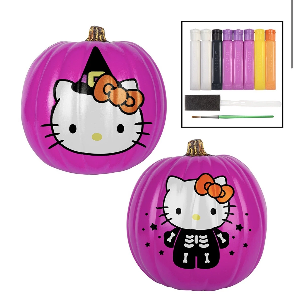 Hello Kitty Pumpkin Painting Ideas