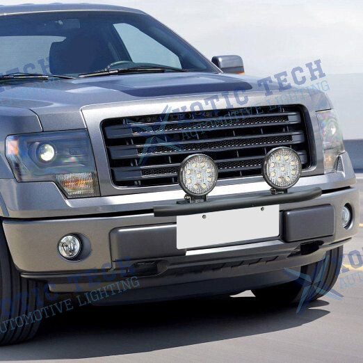 Universal Bull Bar Bumper License Plate Bracket Led Light Bar for SUV ...