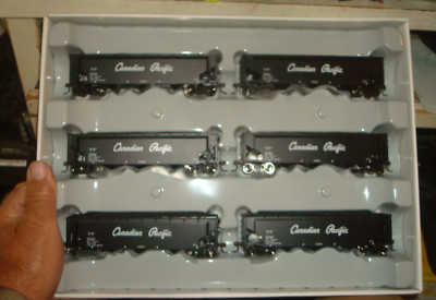 HO. ATHEARN. CANADIAN PACIFIC. 40' 3 BAY OFFSET HOPPERS w / LOADS | eBay