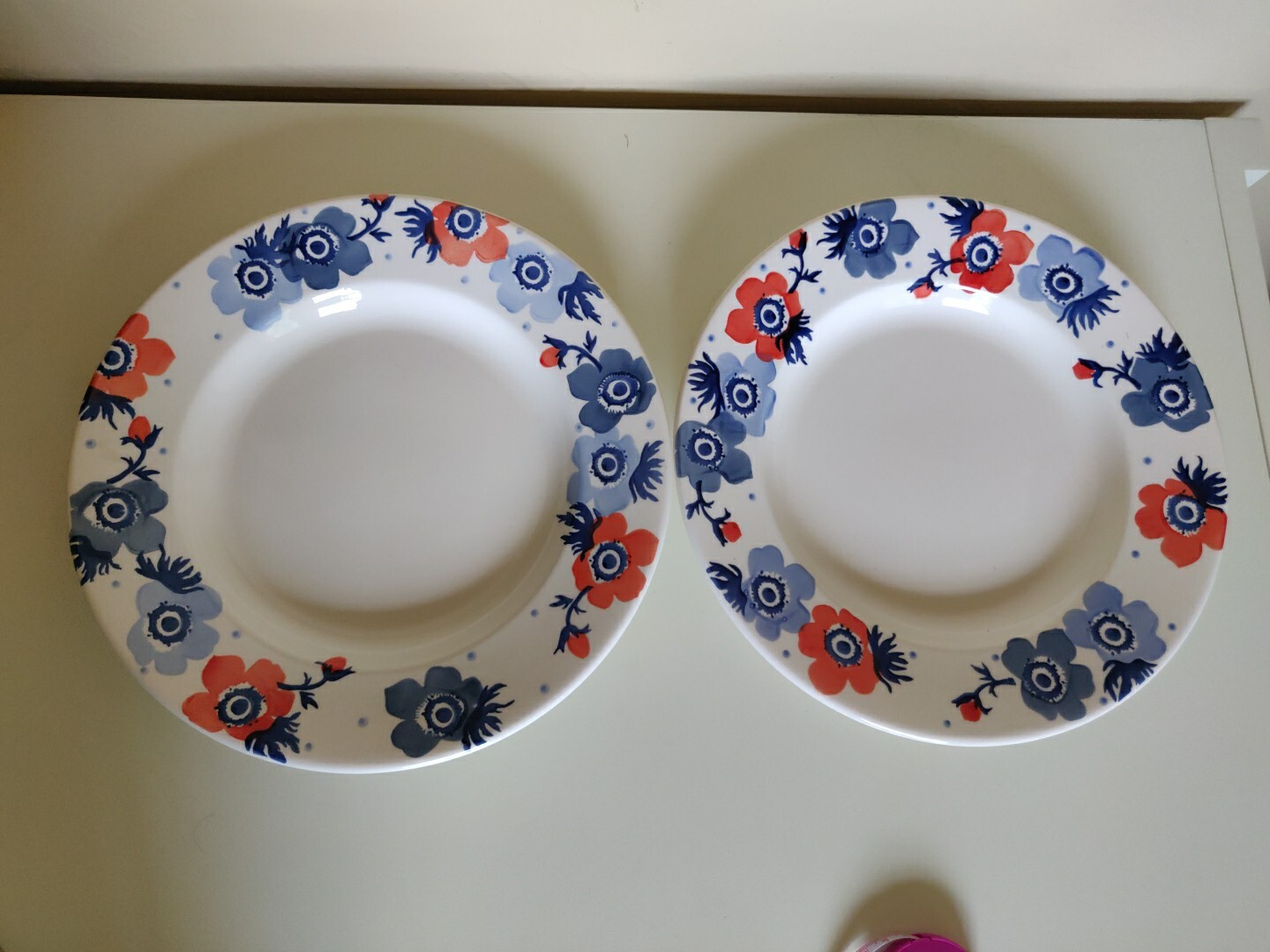 EMMA BRIDGEWATER LIBERTY ANEMONE THEMED Dinner Plate 11 Inches ENGLAND ...