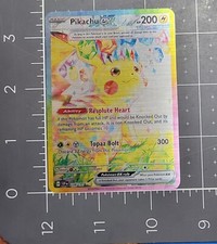 Pikachu ex 238/191 Sv08: Surging Sparks Holo for sale online | eBay