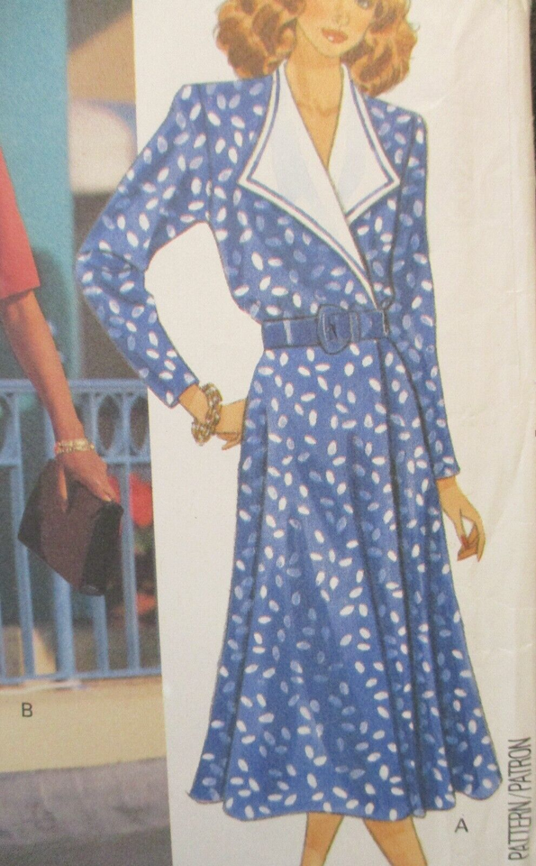 Butterick Fast & Easy Pattern 3894 Miss Size 20-22-24 Dress Wrap or ...