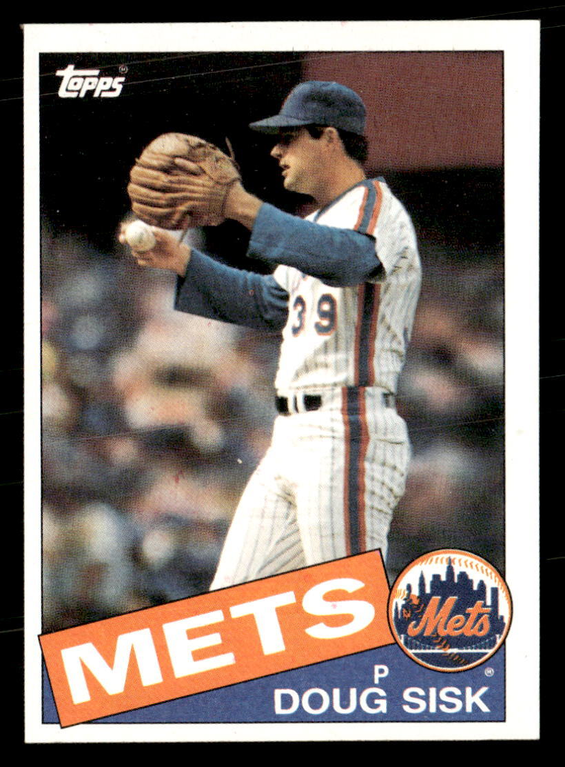 Doug Sisk 1985 Topps Card #315 New York Mets | eBay