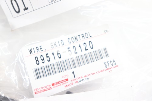 Skid Control Wire Sensor Black 89516-52120 | eBay