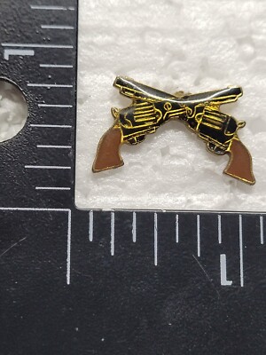 GUNS HAT LAPEL PIN PIN BACK USED (I0893) | eBay